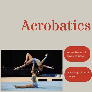 Book Creator | Acrobatics