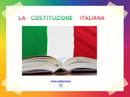 Book Creator La Costituzione Italiana