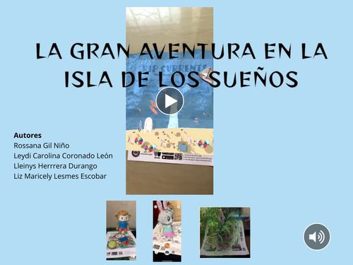 Book Creator | La gran aventura en la isla de los sueños