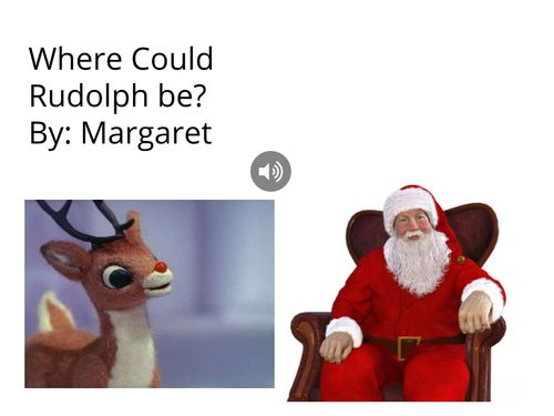 Book Creator | Rudolph is Missing