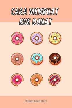 Book Creator | Cara Membuat Donat
