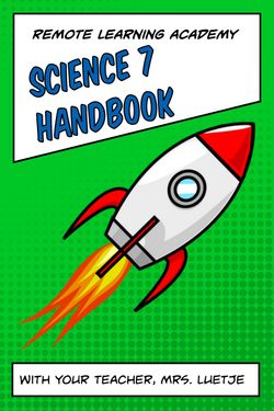 Book Creator | RLA Science 7 Handbook