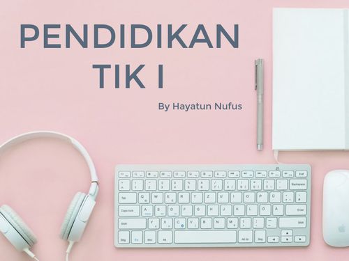 Book Creator | Pendidikan Tik I