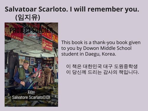 Book Creator | (copy) (copA book dedicated to Korean War veteransy) 기본 ...