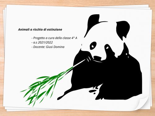 Book Creator | Animali in via di estinzione