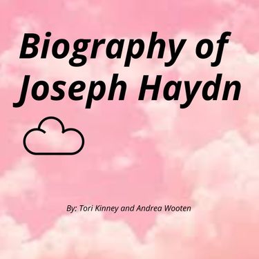 Book Creator | Joseph Haydn