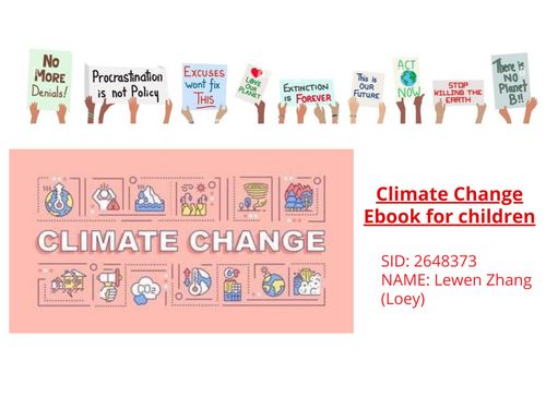 Book Creator | Climate Change