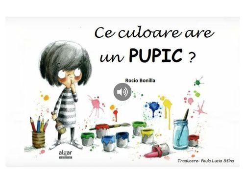 Book Creator | Ce culoare are un pupic