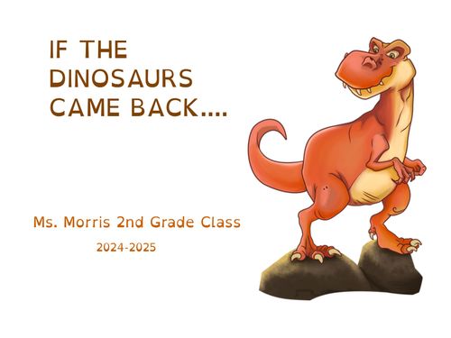 Book Creator | If the Dinosaurs Came Back