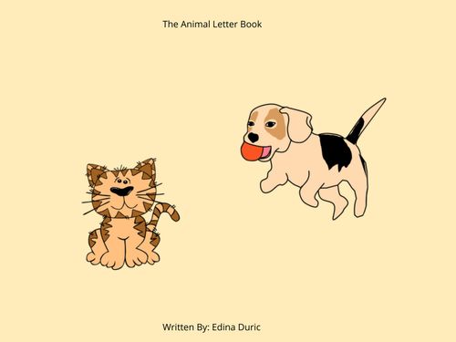 Book Creator | The Animal Letter Book