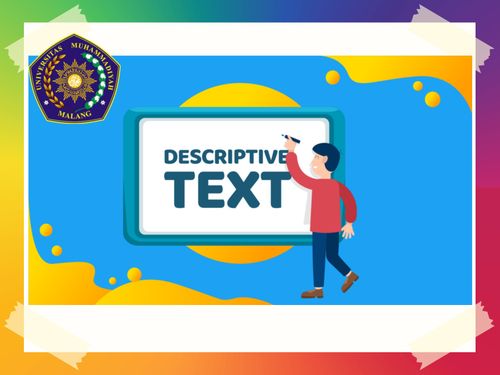 Book Creator | DESCRIPTIVE TEXT BOOK