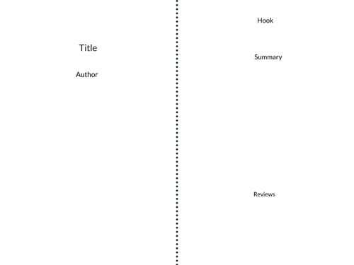Book Creator | IDR Template