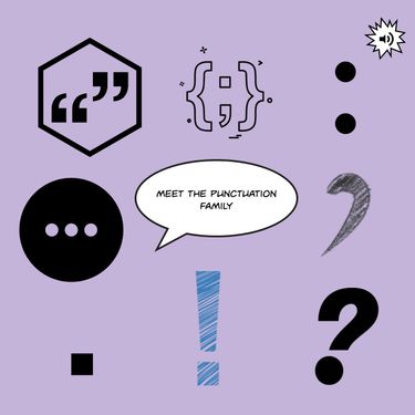 Book Creator | Meet the Punctuation Family