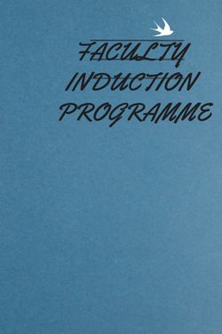 Book Creator | Faculty Induction Programme Feedback