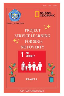 Book Creator | Project Service Learning SDG 1