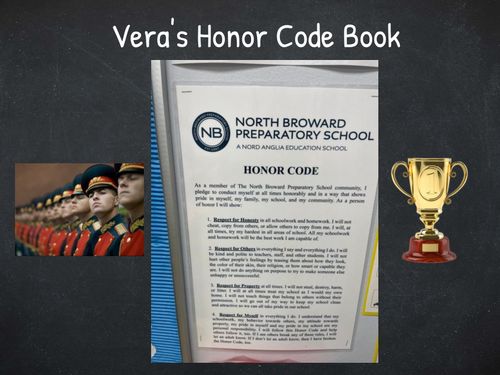 Book Creator | Vera's Honor Code Book