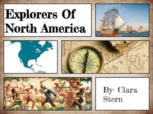 Book Creator | Explorers of North America