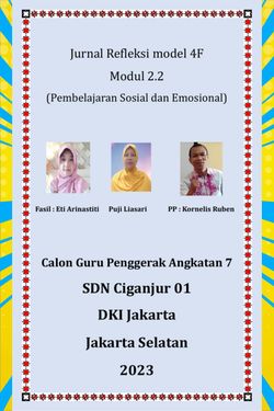 Book Creator | Jurnal Refleksi model 4F Modul 2.2 Puji