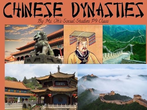 Book Creator | Chinese Dynasties
