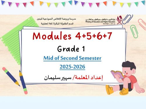 Book Creator | Modules (4+5+6+7) G 2- Mid of Second Semester