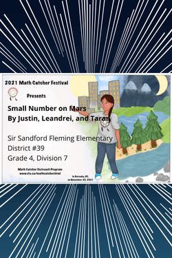 Book Creator | Small Number Goes to Mars