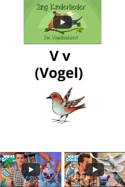 Book Creator | Laut V,v - Vogel