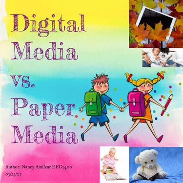 Book Creator | Digital Media vs. Paper Media