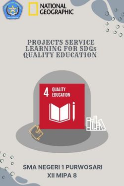 Book Creator | Project Service Learning for SDG 4