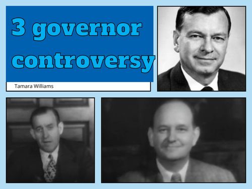 Book Creator | Three Governor's Controversy