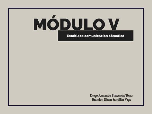 Book Creator | Modulo v