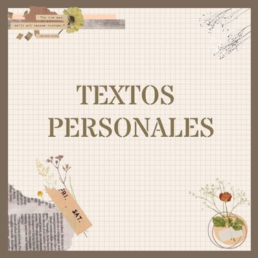 Book Creator | TEXTOS PERSONALES