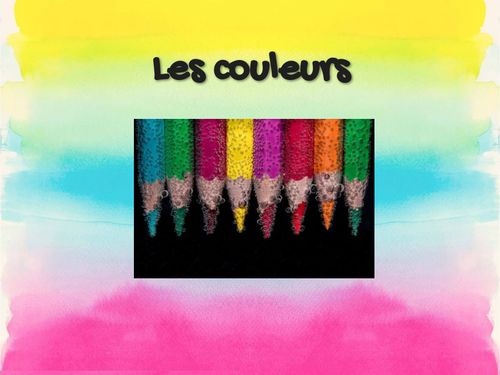 Book Creator | Les couleurs