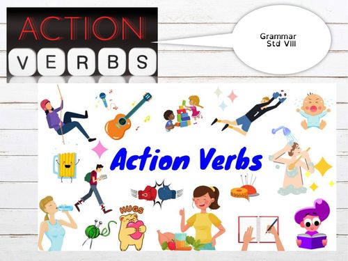 Book Creator | Action Verbs
