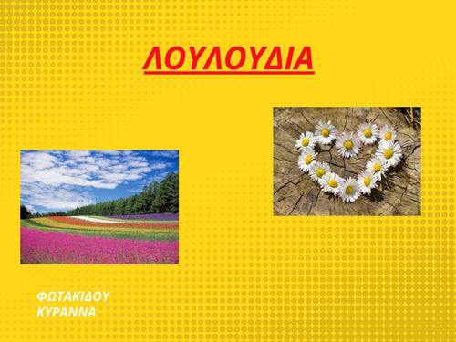 Book Creator | ΛΟΥΛΟΥΔΙΑ