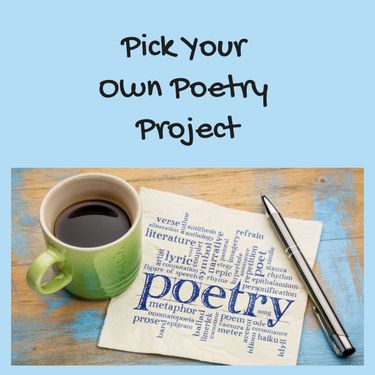 Book Creator | Pick Your Own Poetry Project