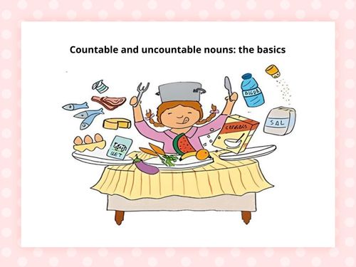 Book Creator | Countable and uncountable nouns: the basics