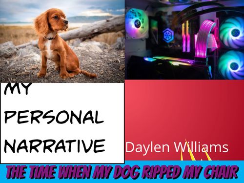 Book Creator | Personal Narrative