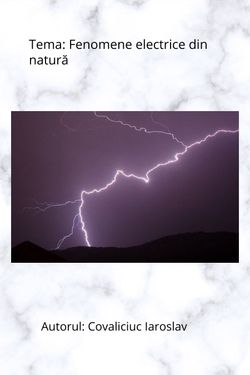 Book Creator | tema Fenomene electrice