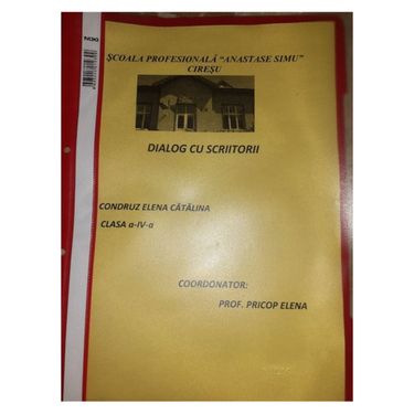 Book Creator | Dialog cu scriitori