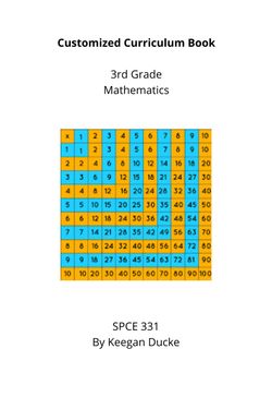 Book Creator | Customized Curriculum Book