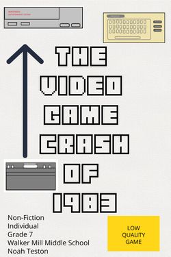 Book Creator | the video game crash of 1983