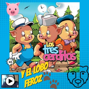 Book Creator | Los tres cerditos y el lobo feroz.
