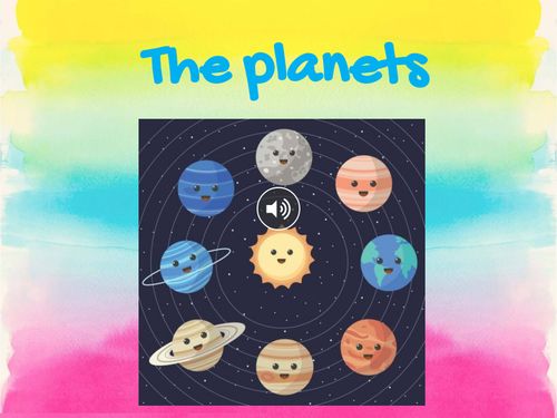 Book Creator | The Planets