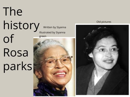 Book Creator | The History of Rosa Parks