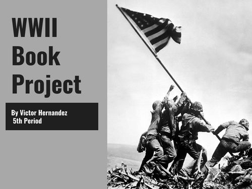 Book Creator | WWII Book Project