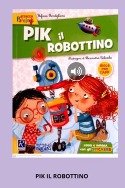 Book Creator | PIK IL ROBOTTINO