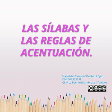 Book Creator | Las sílabas y las reglas de acentuación.