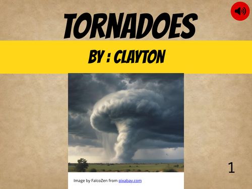 Book Creator | Tornadoes