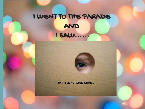 Book Creator | The Parade