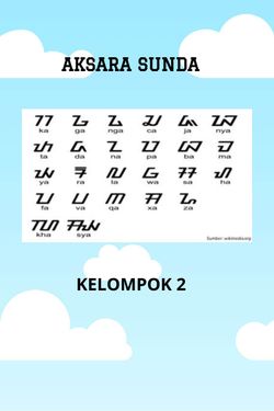 Book Creator | AKSARA SUNDA